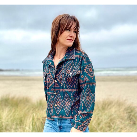 Savanna Jane | Jackets & Coats | Savanna Jane Womens Western Aztec ...